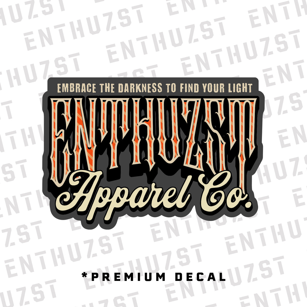 DARKNESS DECAL – Enthuzst