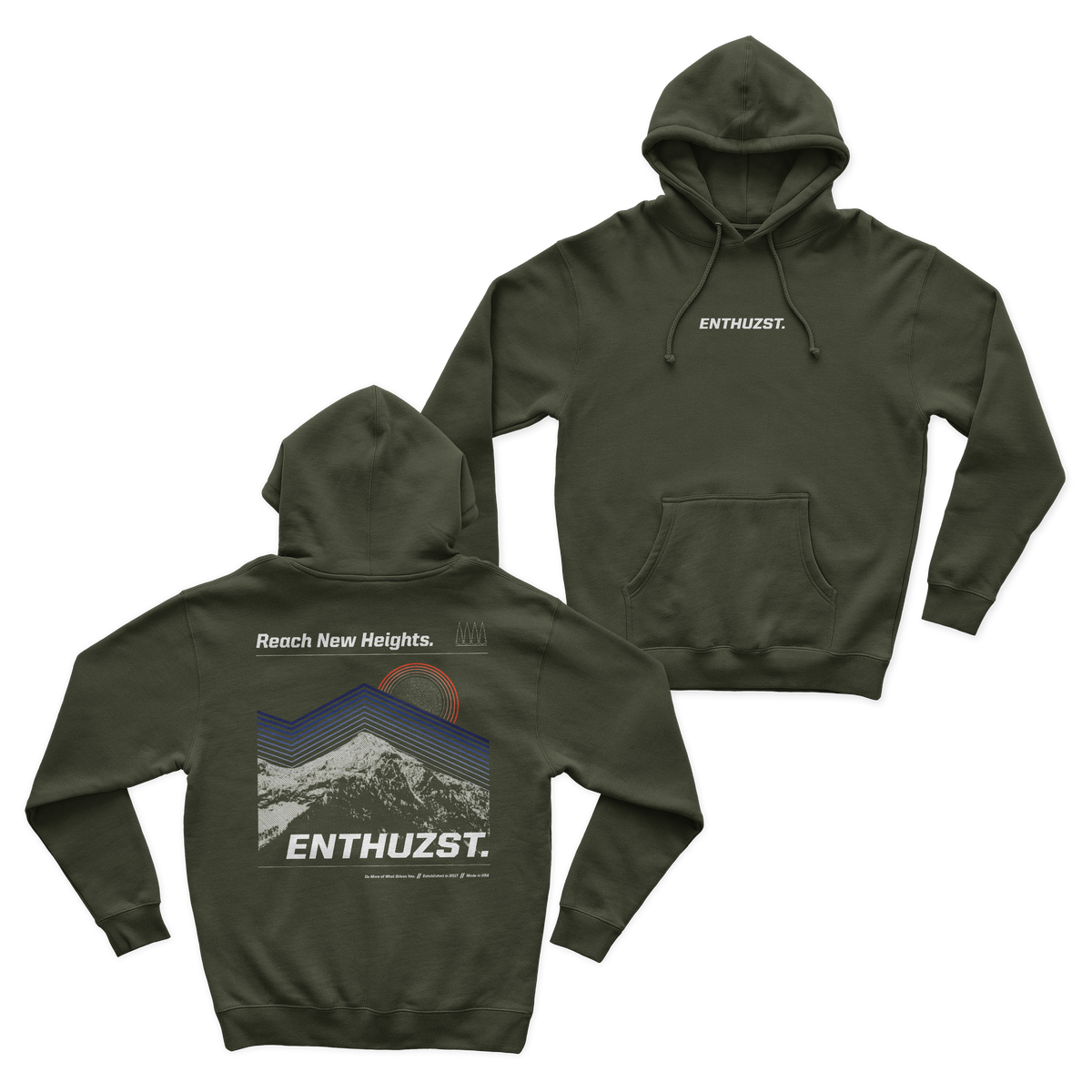 ELEVATE HOODIE – Enthuzst