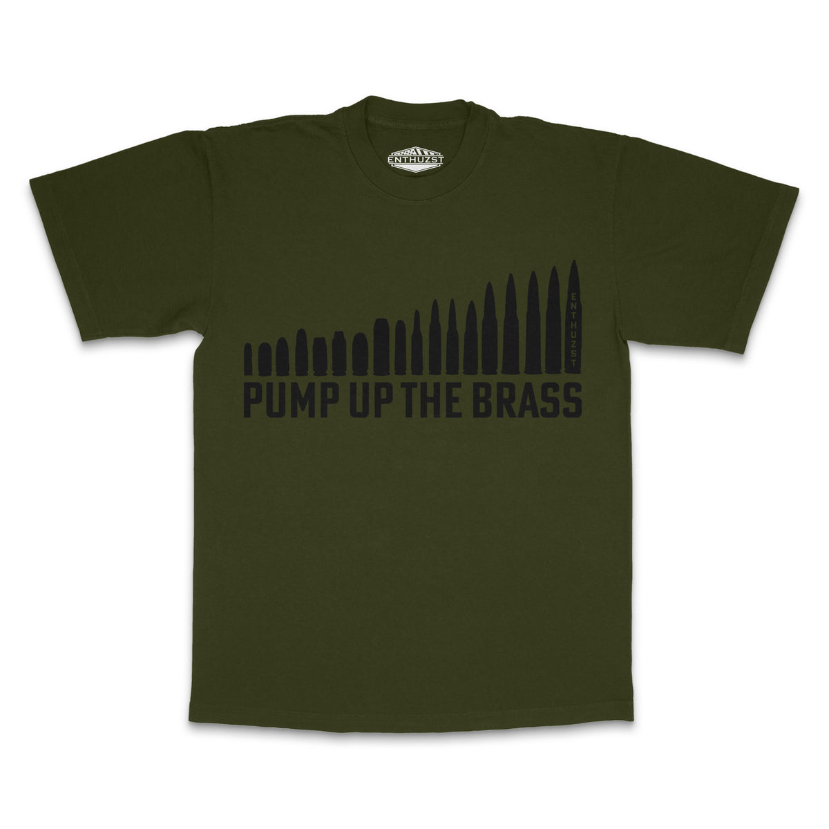 PUMP THE BRASS TEE – Enthuzst