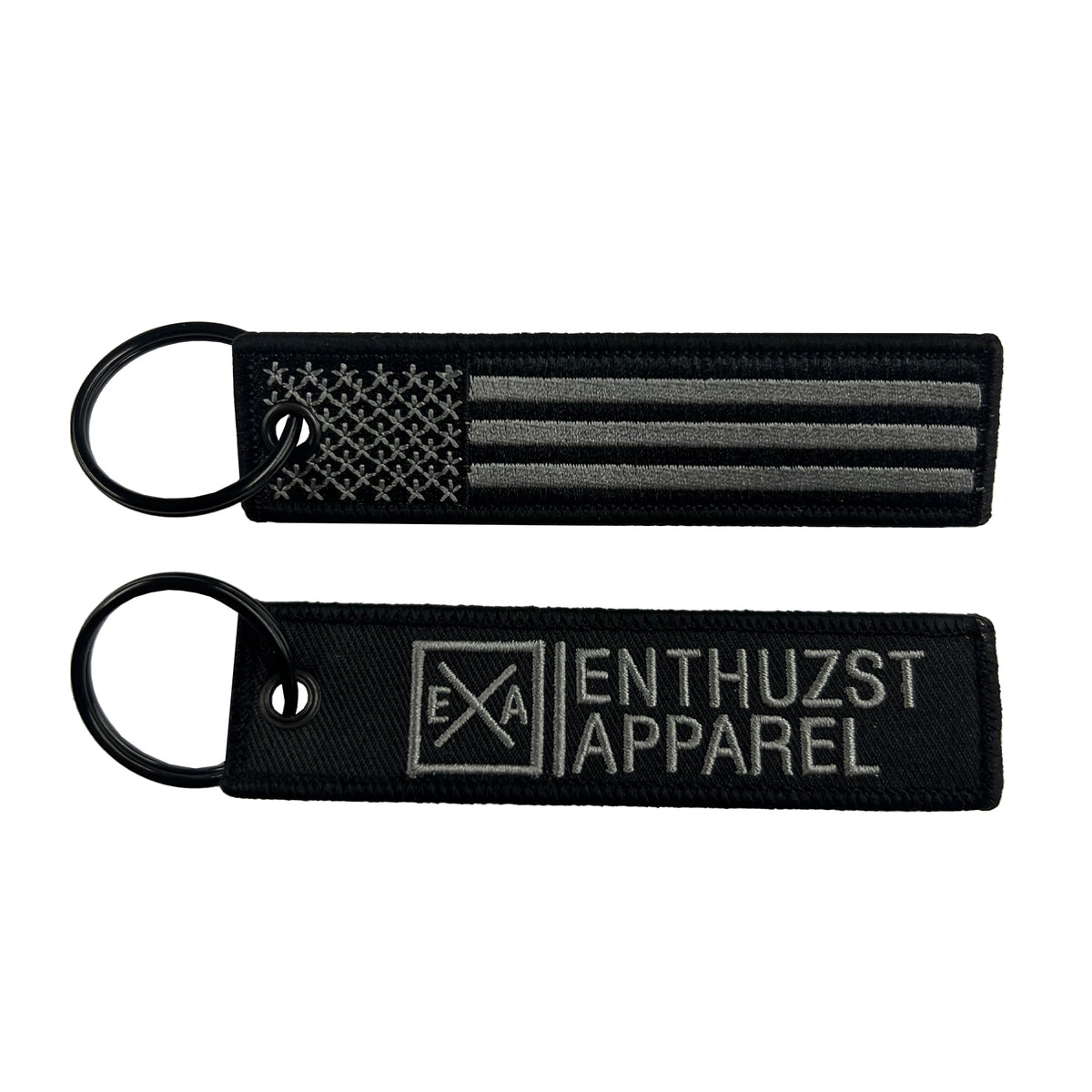 GREY FLAG KEY TAG – Enthuzst